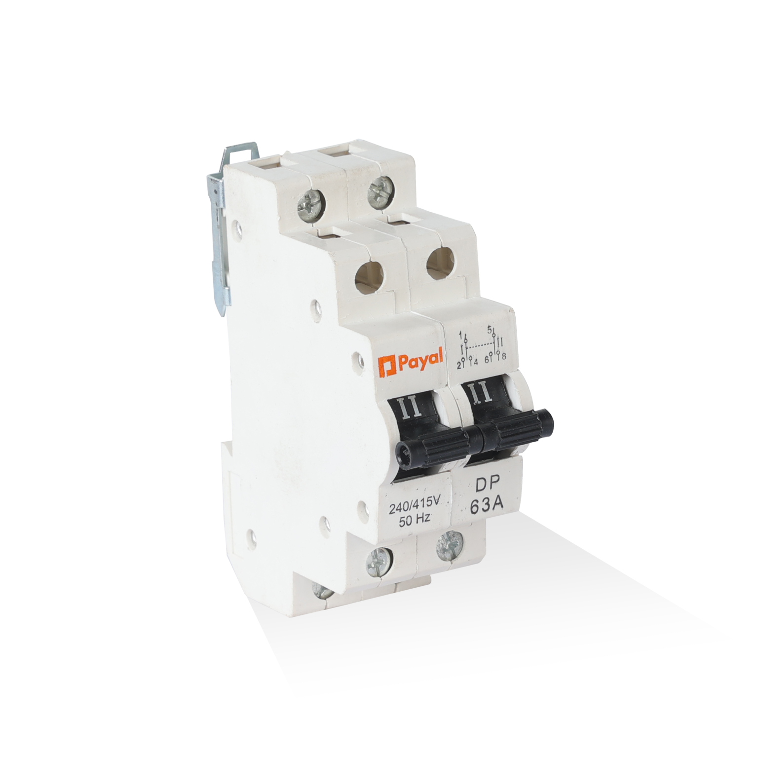 MCB Changeover Switch (DOUBLE POLE) - Payall Electrics