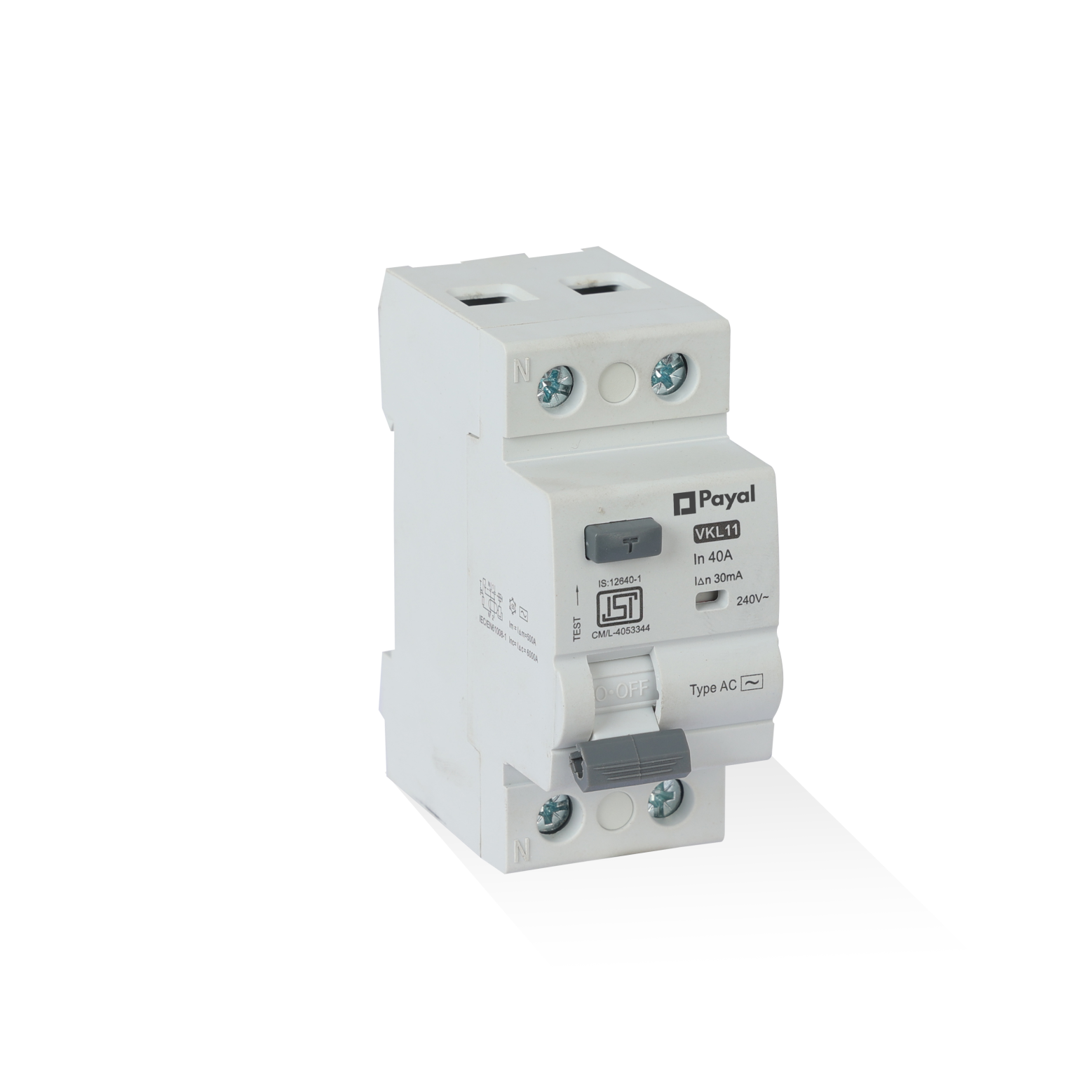 RCCB (DOUBLE POLE) 100mA - Payall Electrics
